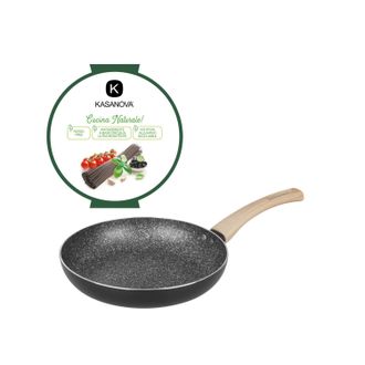KASANOVA Bratpfanne aus schwarzem Stein (24 cm)