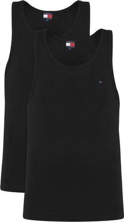Tommy Jeans Tanktop-Set DM0DM20769 Schwarz Slim Fit