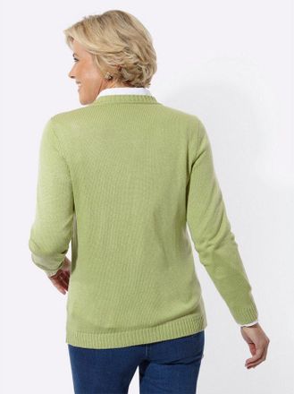 Witt Strickjacke Strickjacke Langarm Zopfmuster