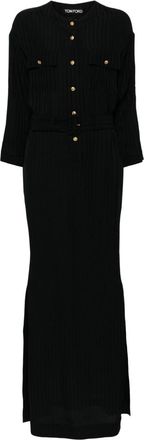 Tom Ford robe &agrave; imprim&eacute; graphique - Noir