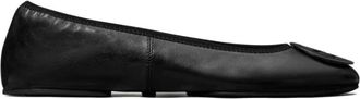 Tory Burch Femme, Chaussures, Noir, Taille: 39 1/2 EU Reva Travel Ballet