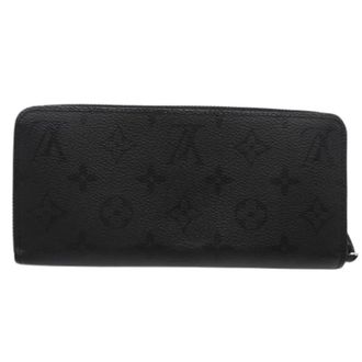 Louis Vuitton Portefeuille long pr&eacute;-poss&eacute;d&eacute; Monogram (Bi-pli) - Homme - Pre-owned - Noir - Taille: ONE Size