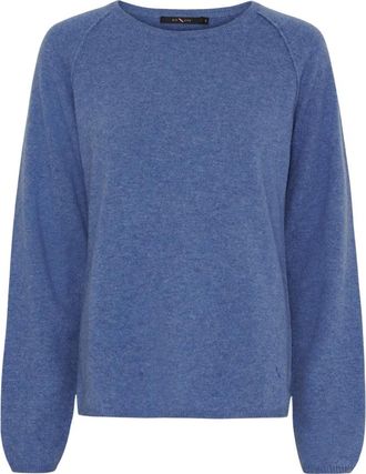 BTF-CPH Btfcph, Femme, Pulls, Bleu, Taille: 36 FR Tricot ras du cou