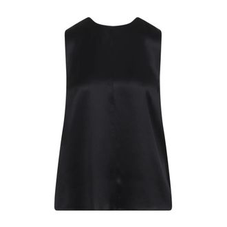 Tom Ford Charmeuse Top - - Tops - Damen - Schwarzk - 3XS