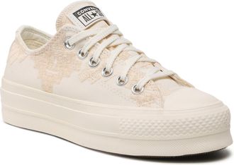 Converse Sneakers aus Stoff Converse Ctas Lift Ox A02225C Beige