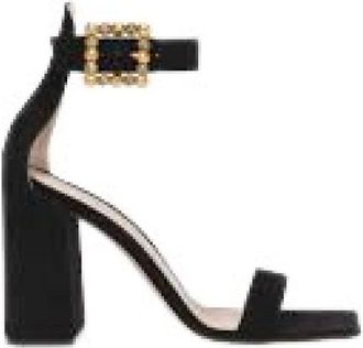 Gianvito Rossi Homme, Chaussures, Noir, Taille: 40 1/2 EU Wondy Sandal