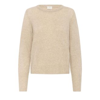 Kaffe Kacashie Pullover - - Knitwear - Damen - Beige - 2XL