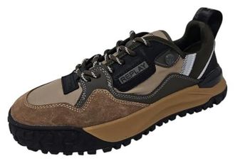 Replay Homme Blix Mixer Basket, 3165 Taupe Mil Green, 42 EU