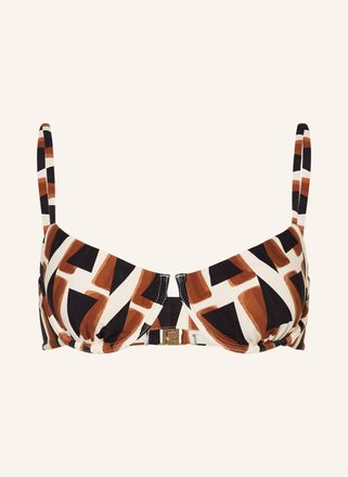Seafolly B&uuml;gel-Bikini-Top Secret Garden schwarz