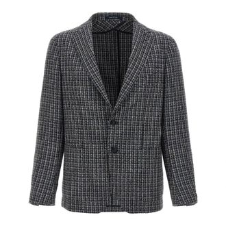 Tagliatore Blazer Tweed - - Jackets - Herren - Mehrfarbig - M