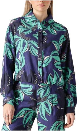 Pom Amsterdam Damen, Blusen & Hemden, Mehrfarbig, MGr&ouml;&szlig;e