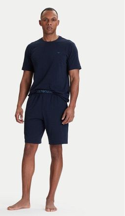 Emporio Armani Pyjama EM000400 AF18881 MB143 Dunkelblau Regular Fit