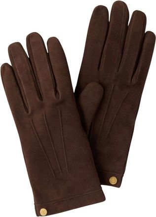Mulberry Femme, Accessoires, Brun, Taille: 7 IN Soft Suede Gloves