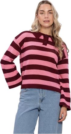 Ydence Ydence, Damen, Strickwaren, Rosa, 2XLGr&ouml;&szlig;e