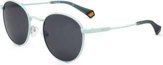 Polaroid Pld 6171/s MVU/M9 AZURE Sunglasses Unisex Steel, Standard, 51