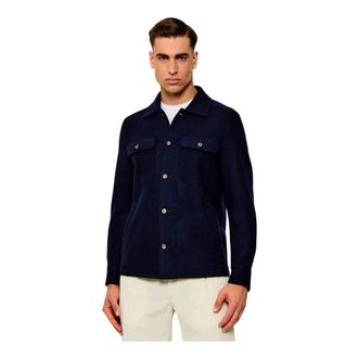Eleventy Homme, Vestes, Bleu, Taille: 3XL Surchemise