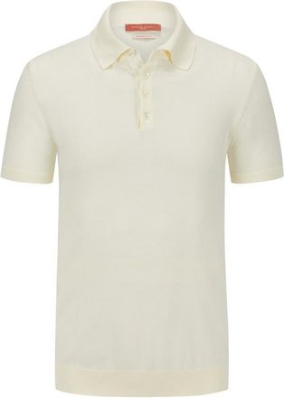Daniele Fiesoli Softes Strick-Poloshirt aus Gizah-Baumwolle in