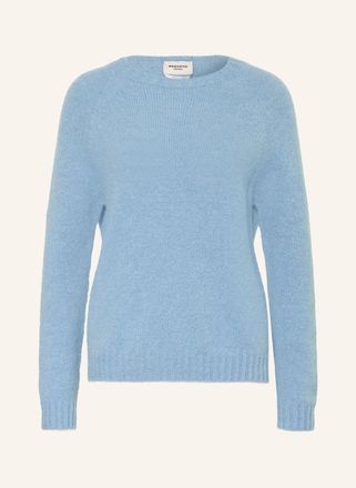 Max Mara Weekend Max Mara Pullover Ghiacci Mit Alpaka blau