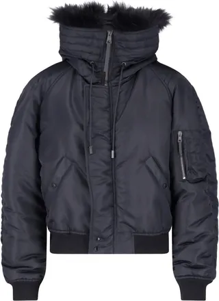 Gucci Bomber Jacket With Fur