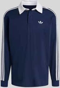 adidas Originals Regular Fit Rugbyshirt aus reiner Baumwolle