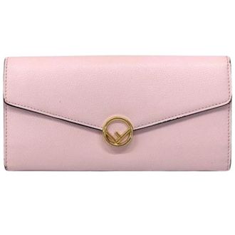 Fendi Pre-owned Long Wallet (Bi-fold) - - Pre-owned - Damen - Rosa - ONE SIZE