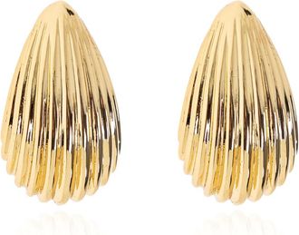 Anine Bing Femme, Accessoires, Jaune, Taille: ONE Size Boucles doreilles en laiton
