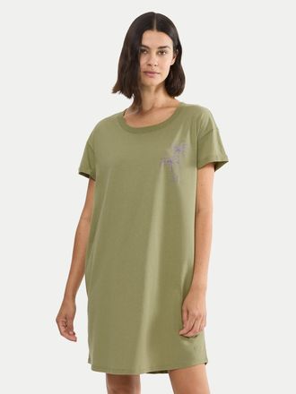 Triumph Nachthemd 10221117 Gr&uuml;n Relaxed Fit