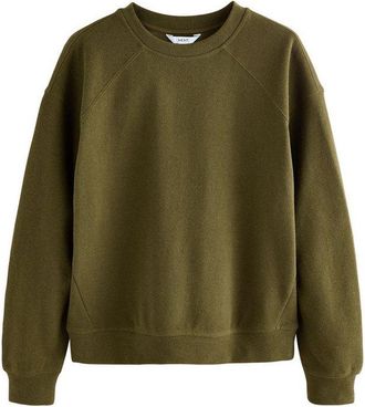 Next Rundhalspullover Rundhals-Sweatshirt mit langen Ärmeln (1-tlg)