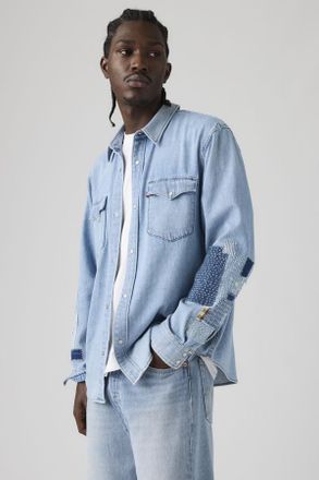 Levi's Relaxed Fit Westernhemd - Herren - Blau / Blau