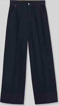 HUGO BOSS Wide Leg Baggy Jeans aus Baumwollmix
