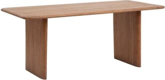 Atmosphera Atmosphera - Table à manger Jivan L180cm marron créateur dintérieur