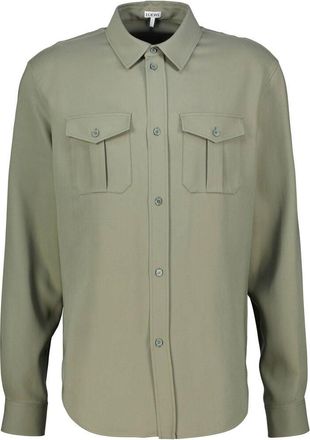 Loewe Herren Freizeithemd aus Cady Regular Fit