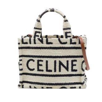 Celine Sac bandouli&egrave;re en toile Pre-owned - Femme - Pre-owned - Beige - Taille: ONE Size