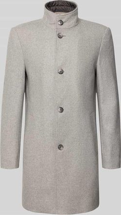 HUGO BOSS Regular Fit Funktionsmantel aus Woll-Mix Modell HYDE