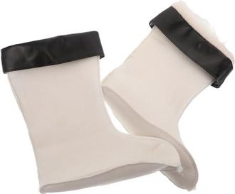 Holibanna Lot de 2 Doublures Chaudes en Polaire 28 CM pour Bottes de Pluie Hautes Isolantes et Respirantes Adapt&eacute;es pour Bottes dHiver Neige et Randonn&eacute;e Unisex