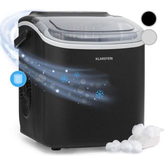 Klarstein Klarstein - Machine a Glacons pour la Maison Capacit&eacute; de 13L Fabrique Rapidement Jusqu&agrave; 12kg de Glacons Machine a Glaces Petits et Grands Gla&ccedil;ons en