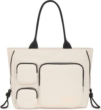 Tous Shopper Roomy Beige, Sac à Main Femme