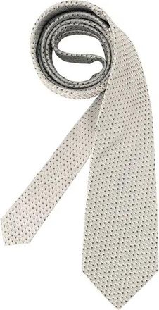 Olymp Herren Krawatte gr&uuml;n Seide gemustert