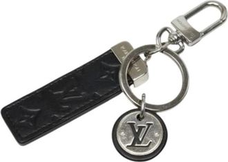 Louis Vuitton Porte-cl&eacute;s en cuir Pre-owned - Femme - Pre-owned - Noir - Taille: ONE Size