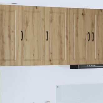 vidaXL vidaXL Armoire de cuisine avec &eacute;tag&egrave;re Ch&ecirc;ne artisanal 40 x 31 x 80 cm