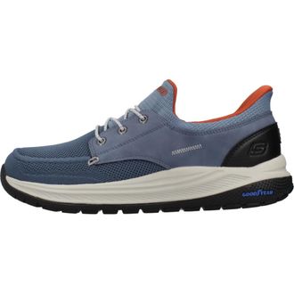Skechers Homme, Chaussures, Bleu, Taille: 45 EU Meroe Alden