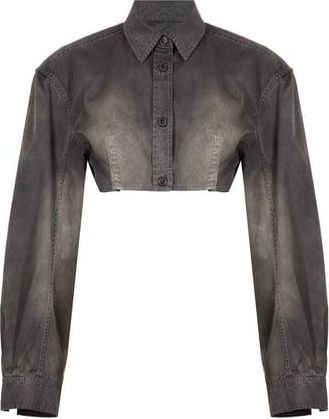 Alexander Wang Chemise courte d&eacute;lav&eacute;e