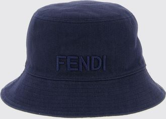 Fendi Chapeau FENDI Femme couleur Bleu