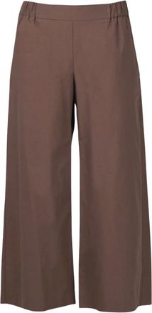 ottod'Ame Femme, Pantalons, Brun, Taille: 38 FR Pantalone Guenda