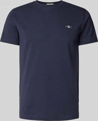 GANT Slim Fit T-Shirt mit Label-Stitching
