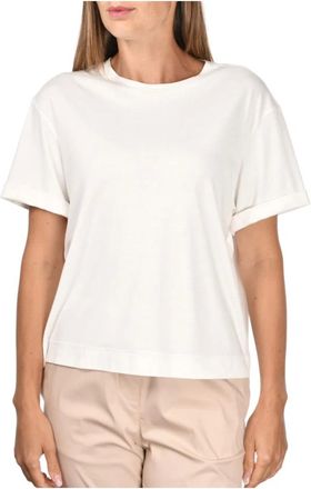 Gran Sasso Femme, Tops, Blanc, Taille: 36 FR Girocollo T-shirt