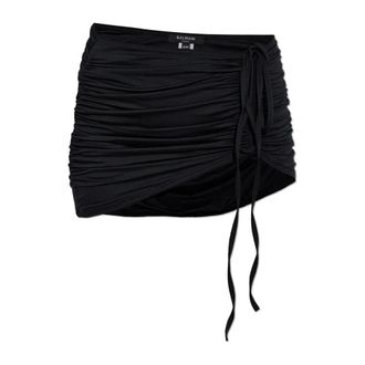 Balmain Femme, Maillots de bain, Noir, Taille: 38/40 FR Jupe de plage