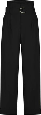 Marc Aurel Femme, Pantalons, Noir, Taille: 44 FR Pantalon raccourci avec cordon de serrage