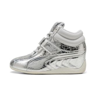Puma Sneakers Speedcat Wedge Lustre Femme, Chaussures, M&eacute;tallique, 35.5