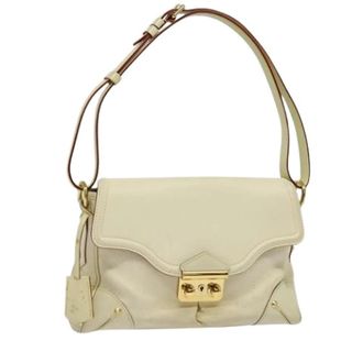 Louis Vuitton Pre-owned Leder louis-vuitton-Taschen - - Pre-owned - Damen - Wei&szlig; - ONE SIZE